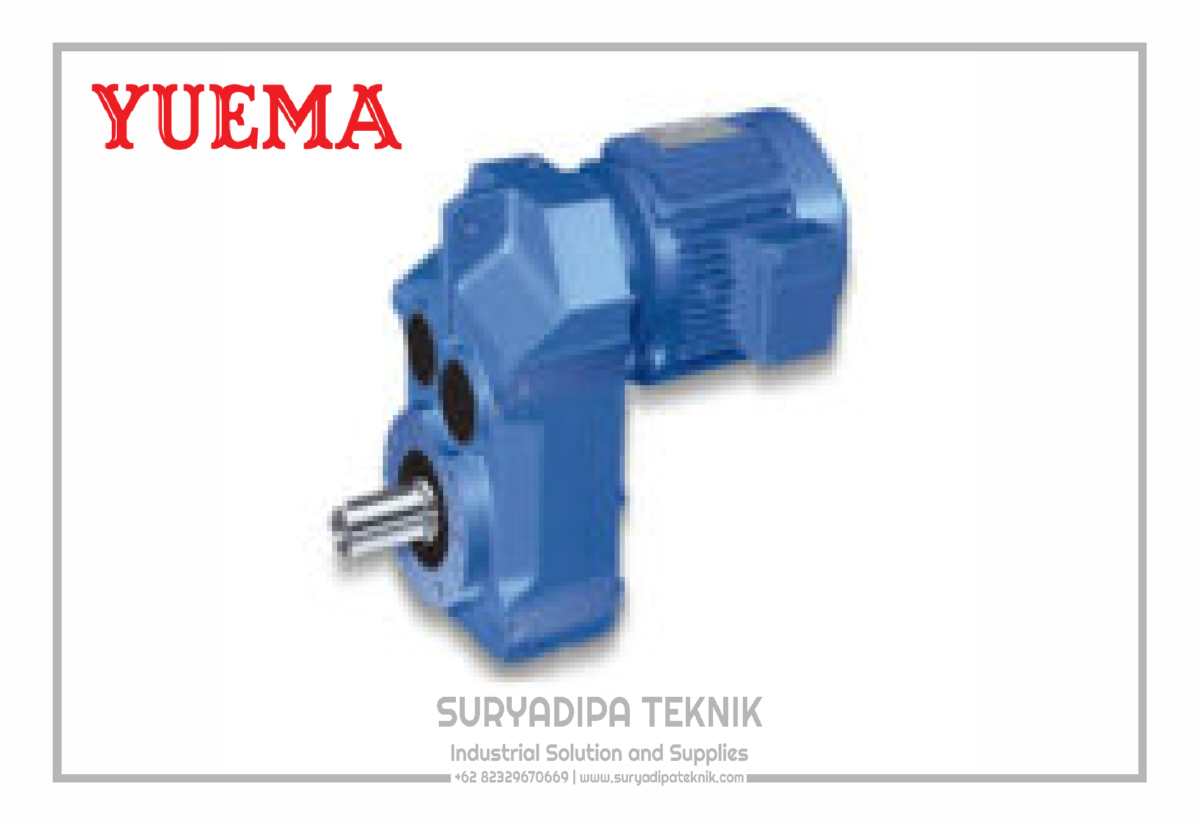HELICAL GEARMOTOR YUEMA - SURYADIPA TEKNIK